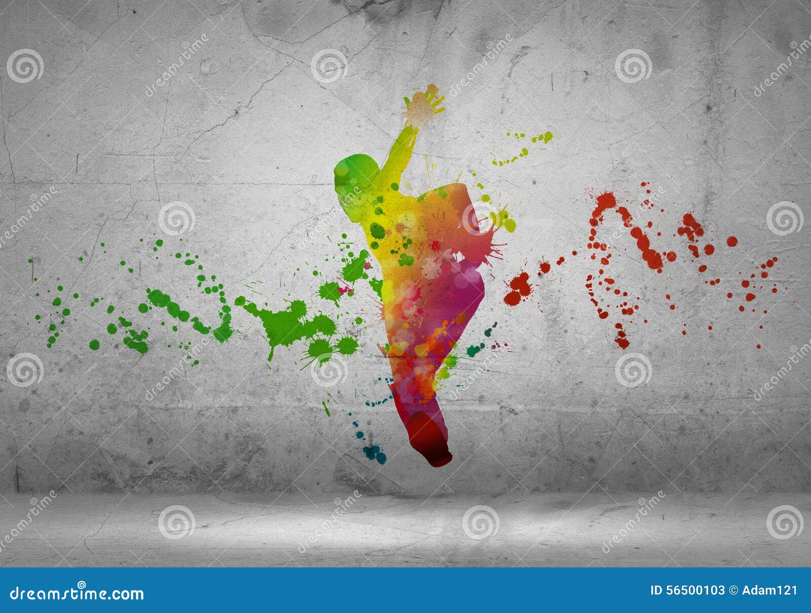 Abstract dancer stock image. Image of dancer, action - 56500103