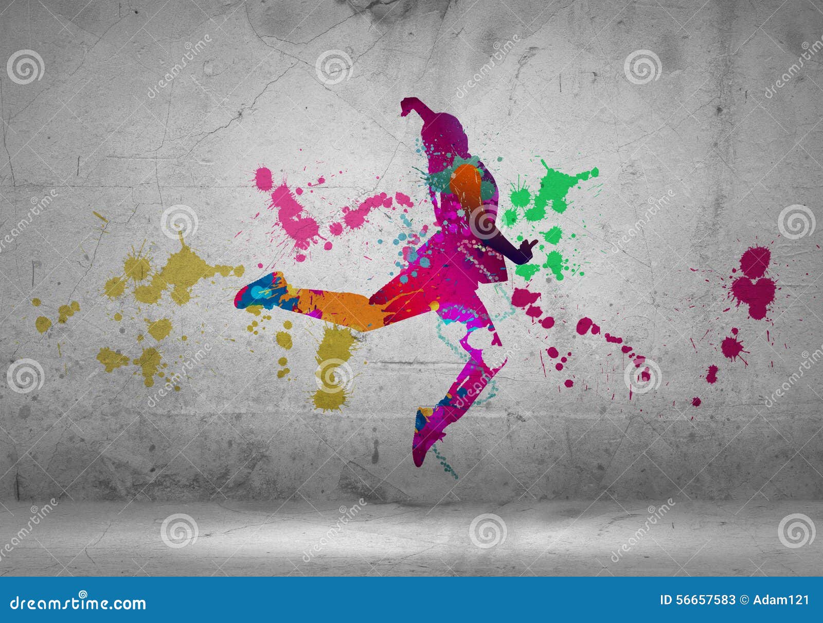 Abstract dancer stock image. Image of performer, dancer - 56657583