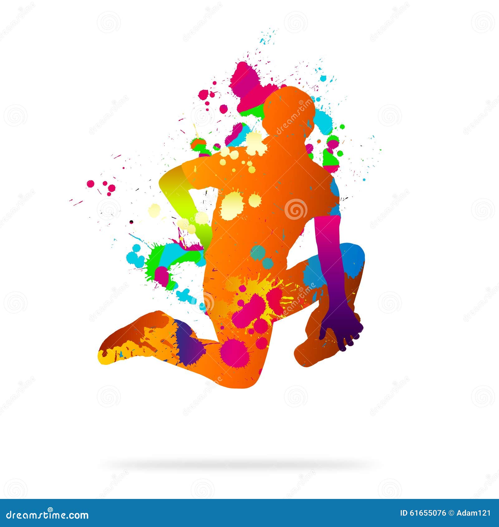 Abstract dancer stock photo. Image of background, decoration - 61655076