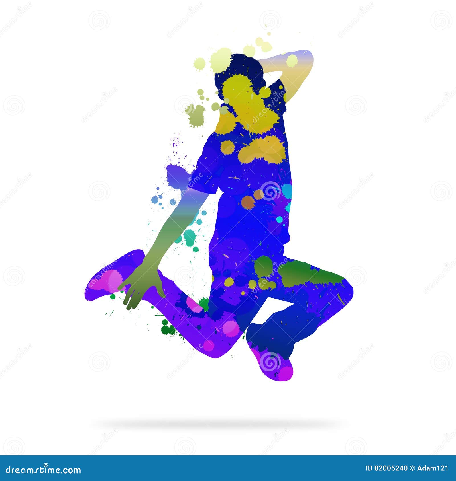 Abstract dancer stock photo. Image of modern, music, cool - 82005240