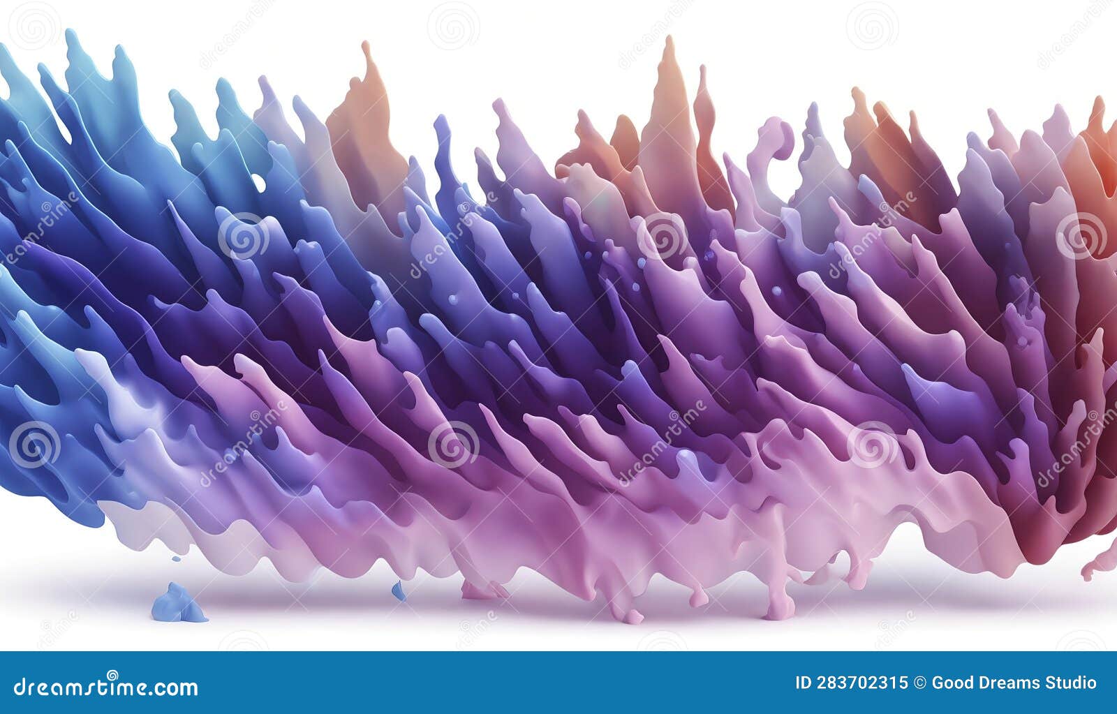 Abstract Dancing Colours Fantasy Wallpaper, Luxury in Gradient ...