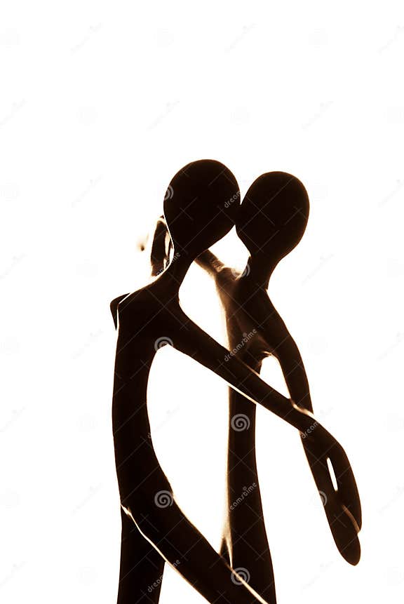 Abstract dancing couple stock photo. Image of white, design - 7630000