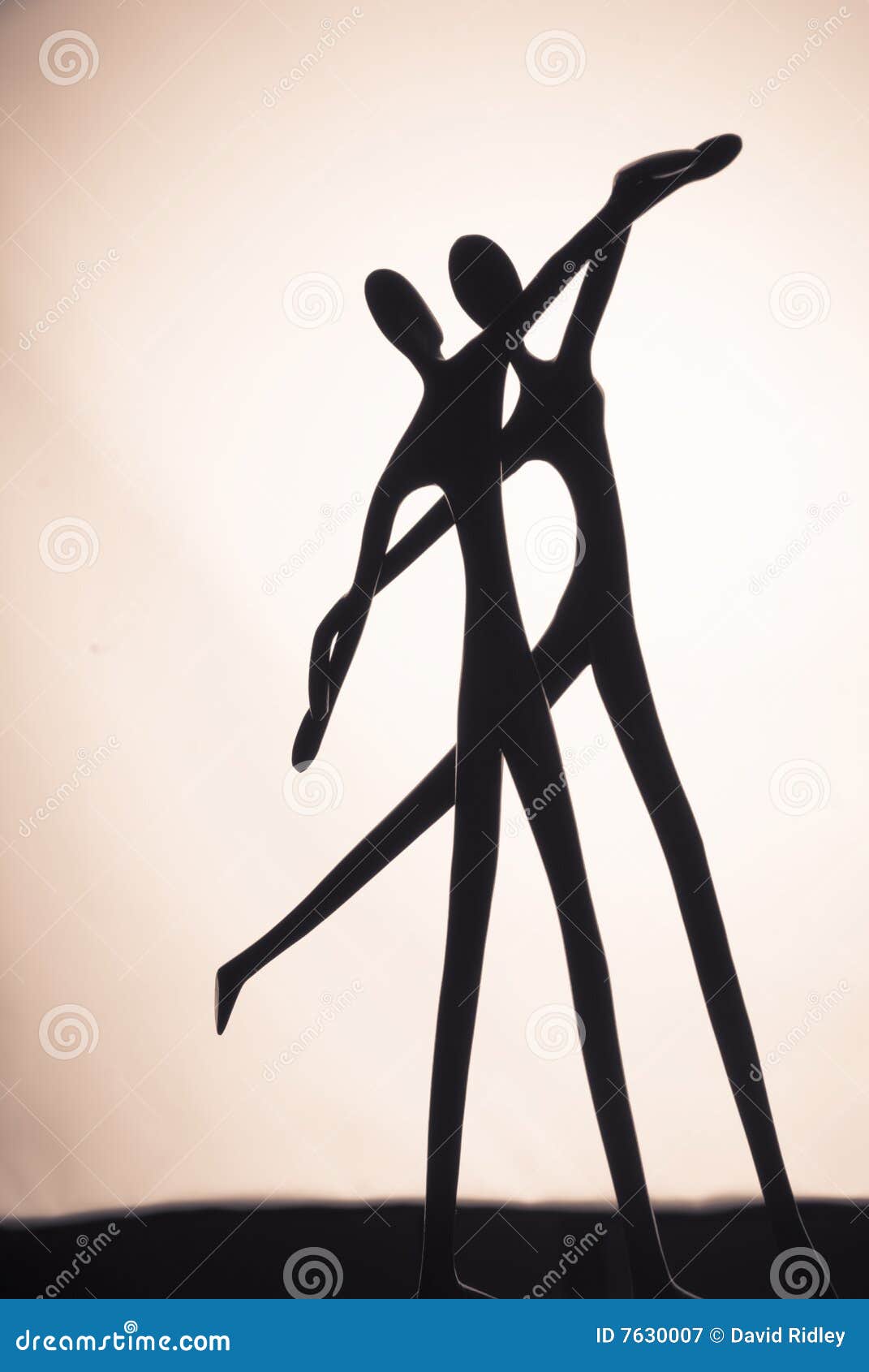 Abstract dancing couple stock image. Image of dancers - 7630007