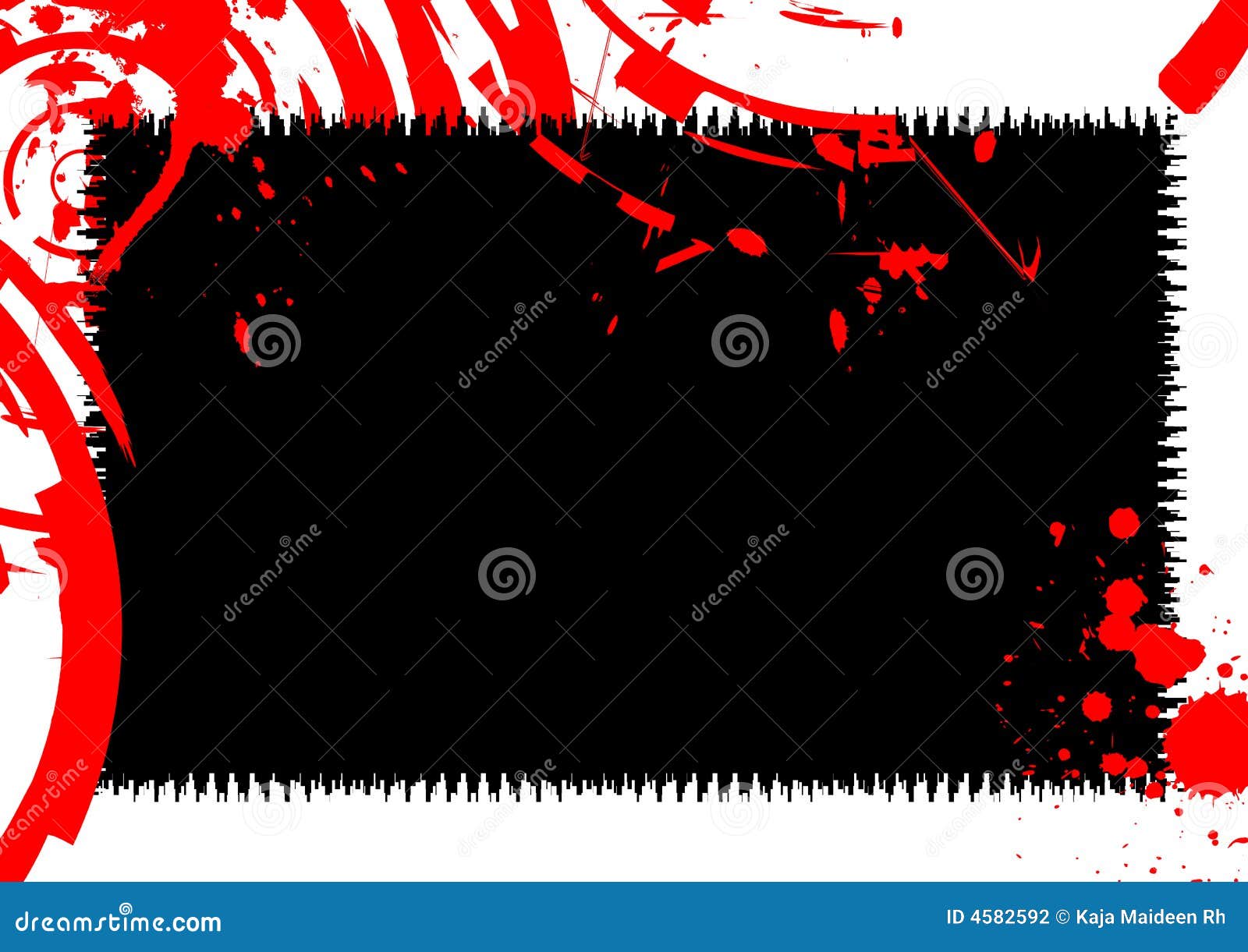 Abstract Danger frame stock illustration. Illustration of backdrop ...