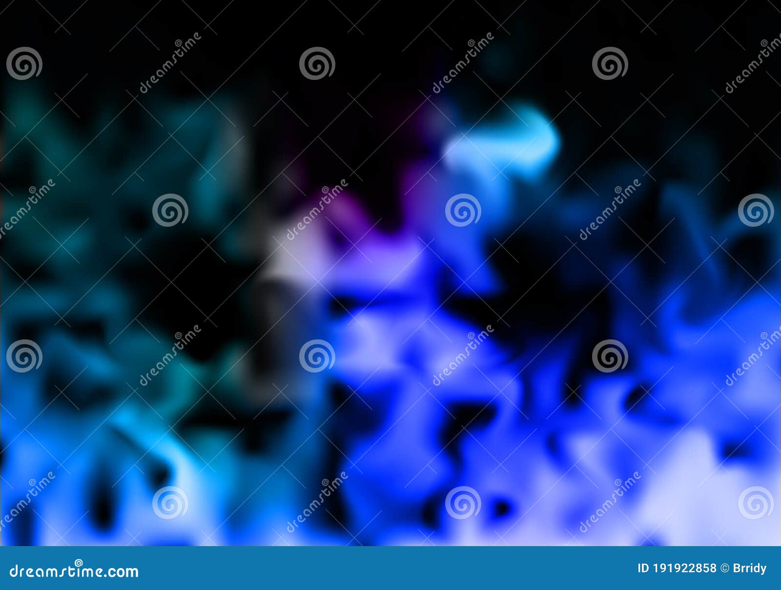 Abstract Dark Background with Blue Blurred Pattern. Blue Flame ...
