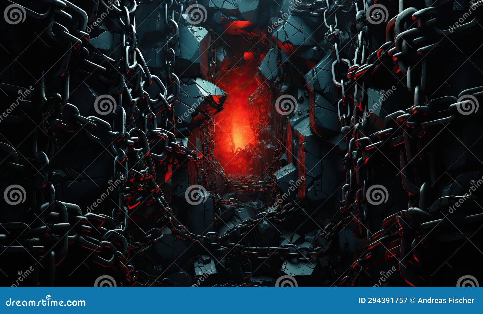 Background Of Red Chains Royalty-Free Stock Photography | CartoonDealer ...