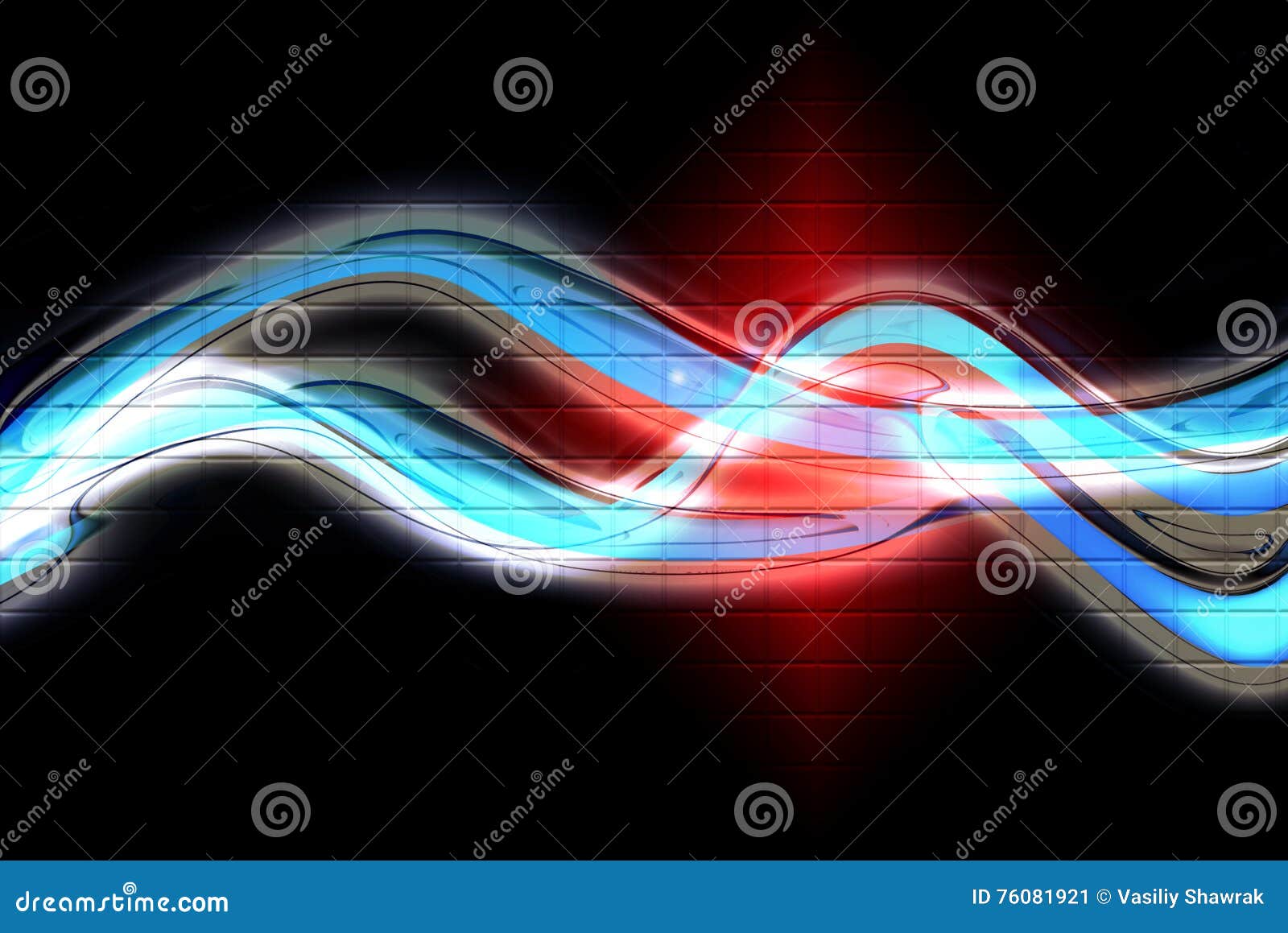 ABSTRACT DARK BACKGROUND GLOW LINES Stock Illustration - Illustration ...