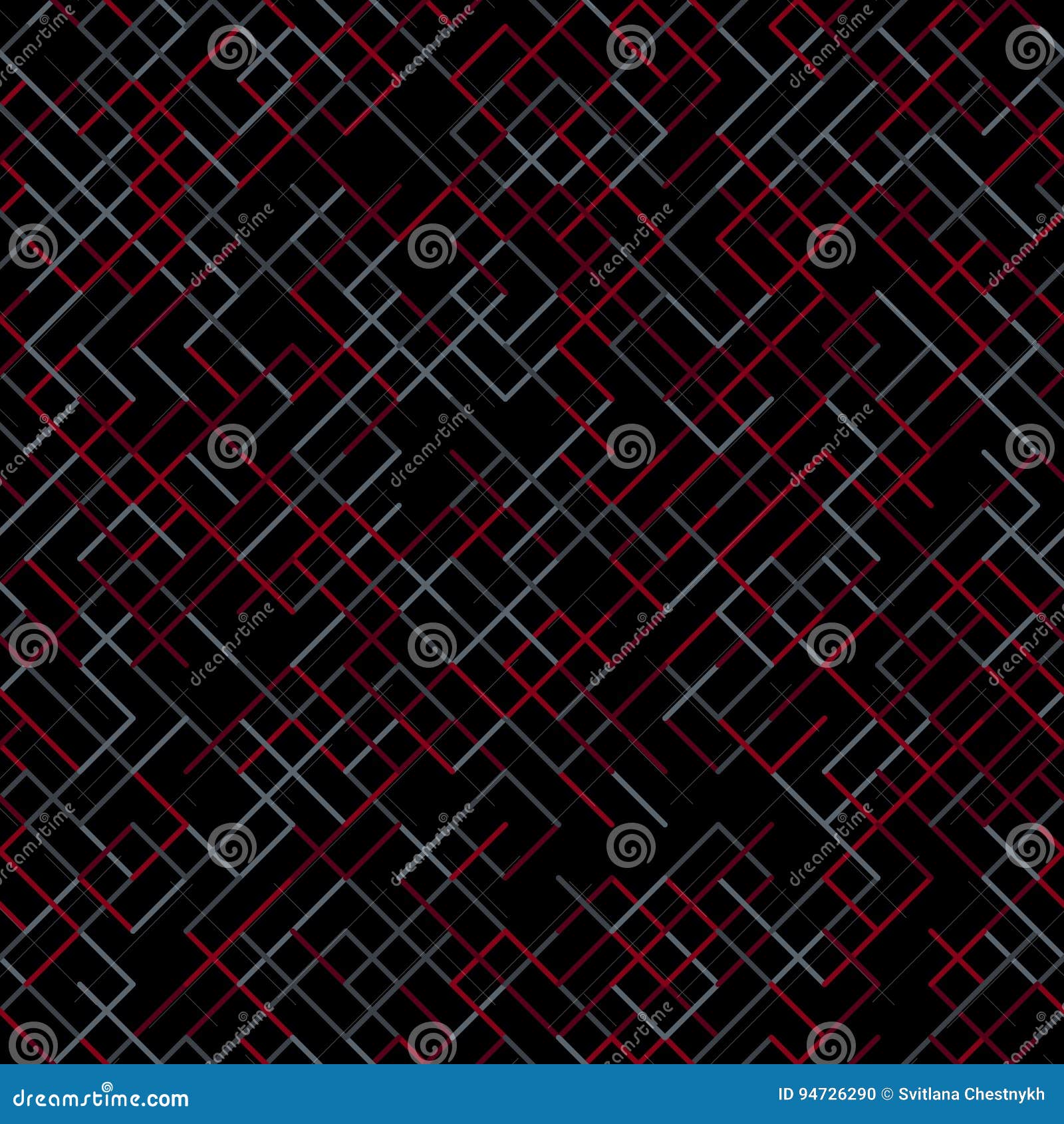 Abstract Dark Background Random Lines Pattern Stock Vector ...