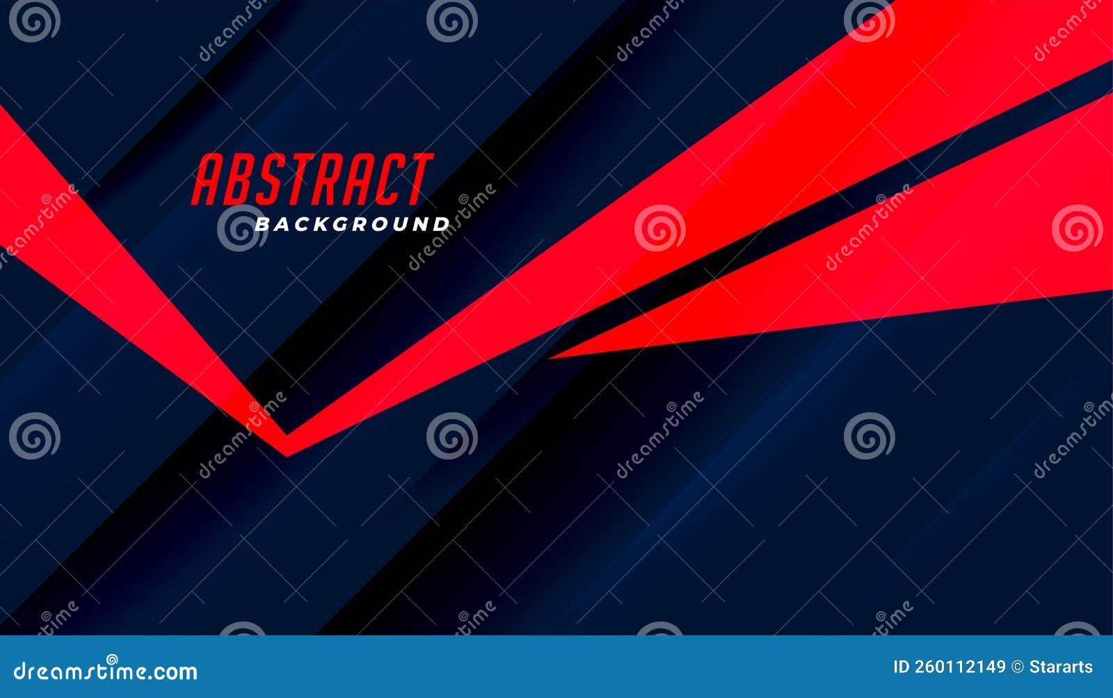 Abstract Dark Background with Red Geometric Shapes Stock Vector ...