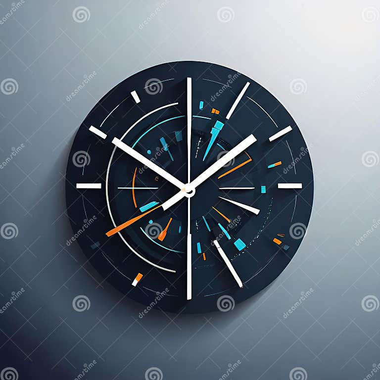 Abstract Dark Background on the Theme of Technology, Symbolizing the ...