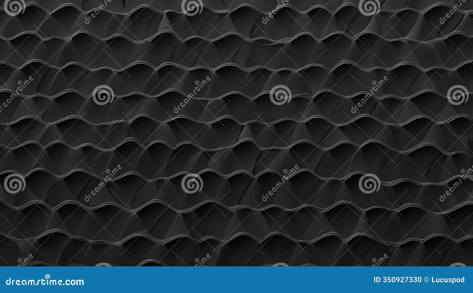 Abstract Dark Black Cellular Trellis Background Stock Illustration ...