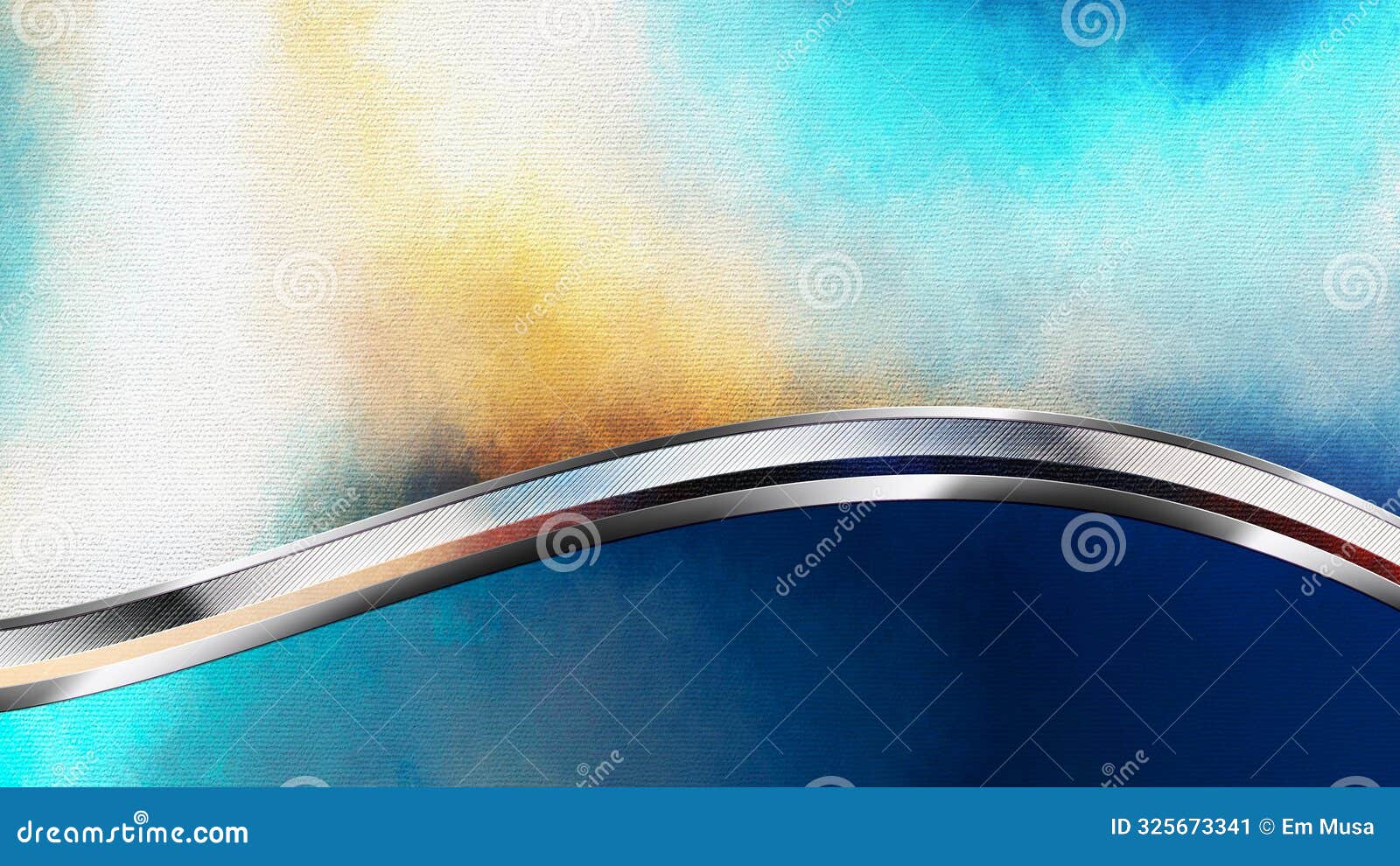 Dark Blue and Aqua Abstract Canvas Background, Textured with Glitter ...