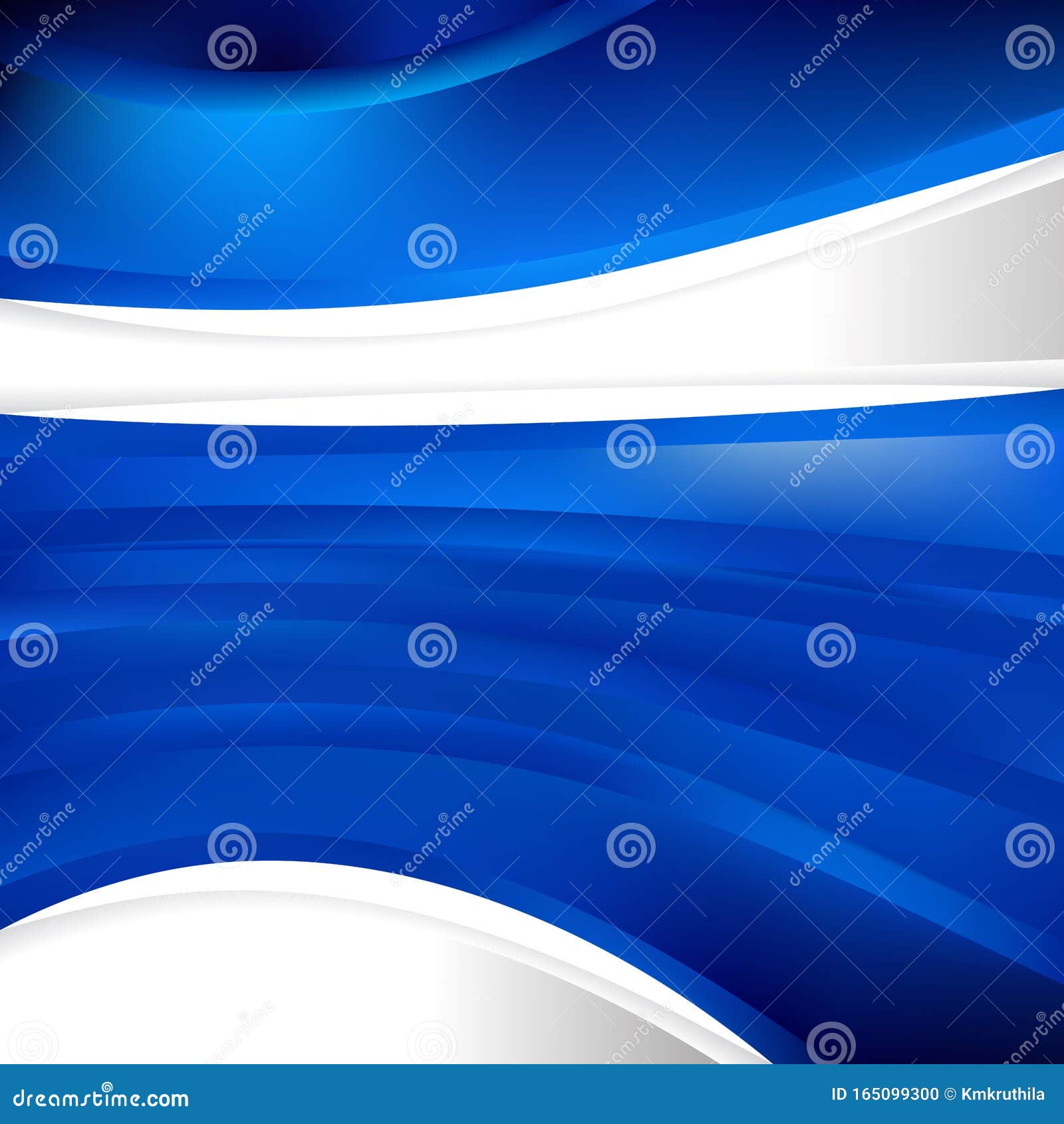 Abstract Dark Blue Background Design Template Stock Vector ...