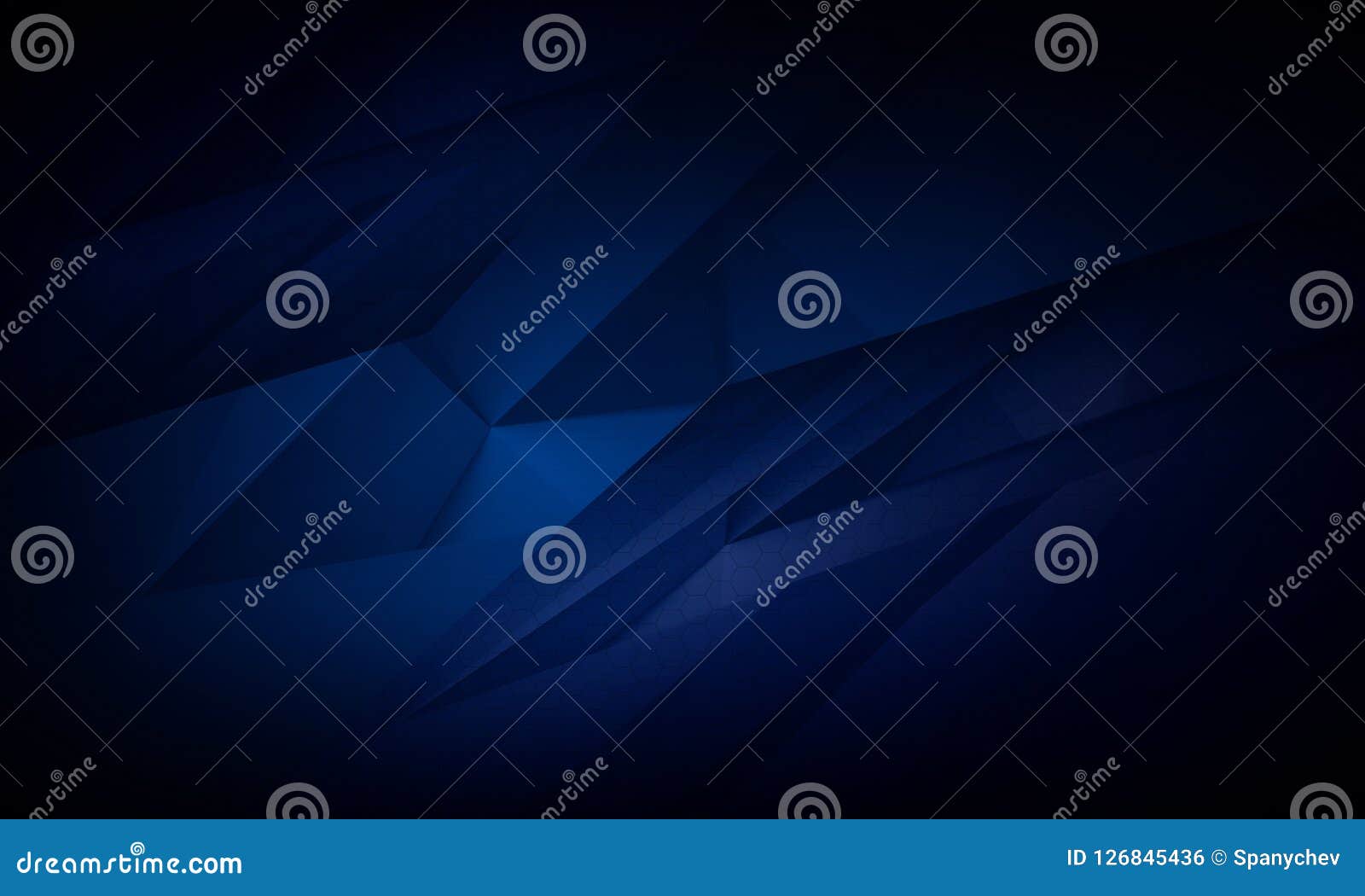 Abstract Dark Blue Background with Graphic Element Stock Illustration ...