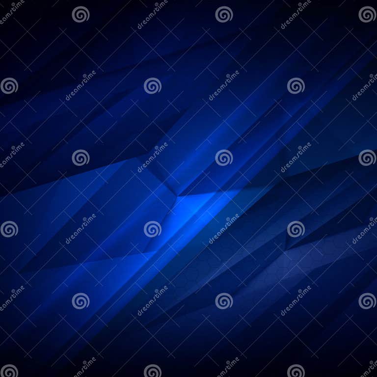 Abstract Dark Blue Background with Graphic Element Stock Illustration ...
