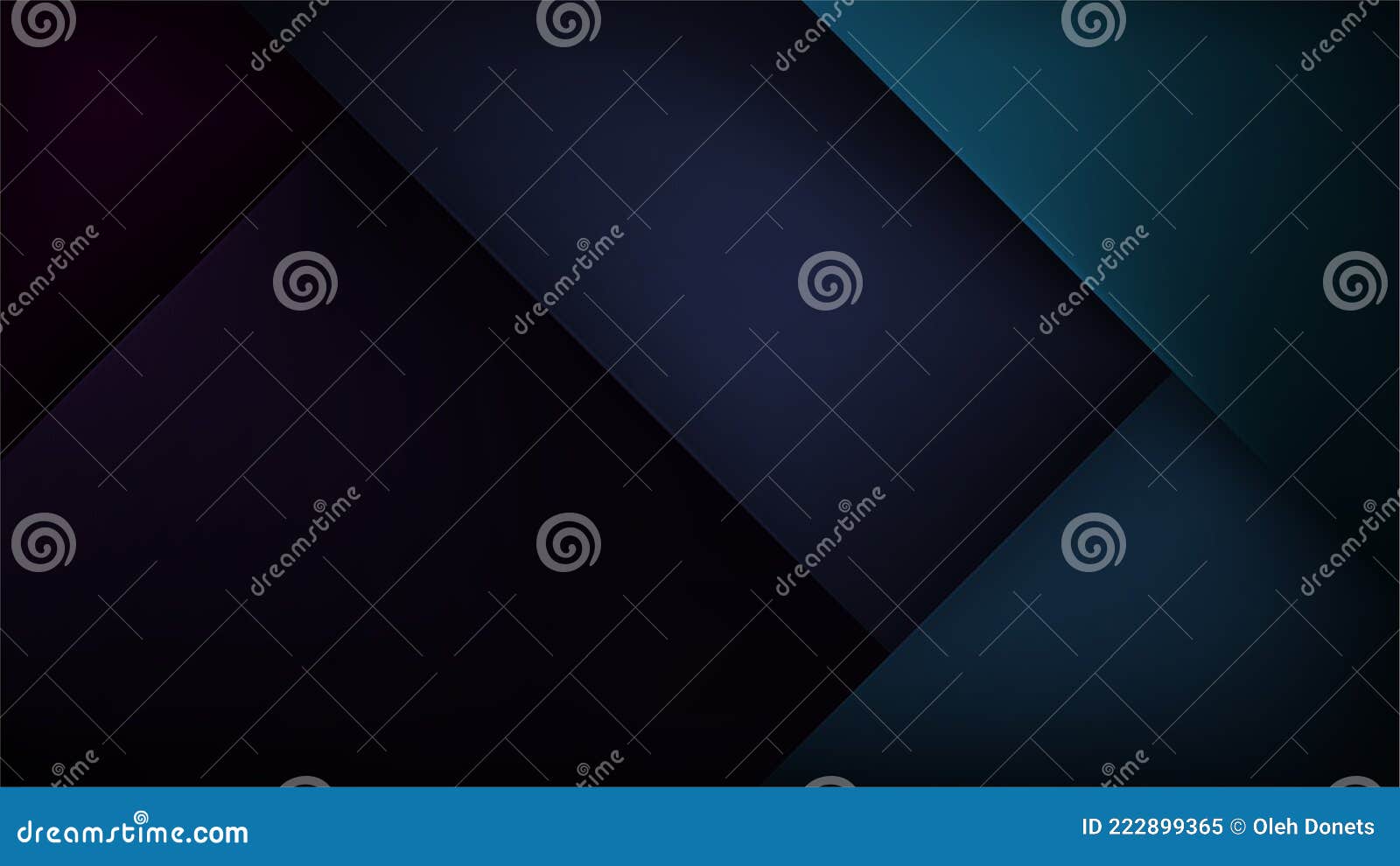 Abstract Dark Blue Background. Realistic Stripes with Shadow Stock ...