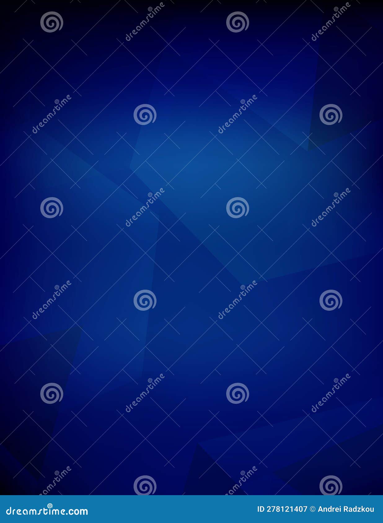 Abstract Dark Blue Background with Simple Geometric Shapes. Vector ...