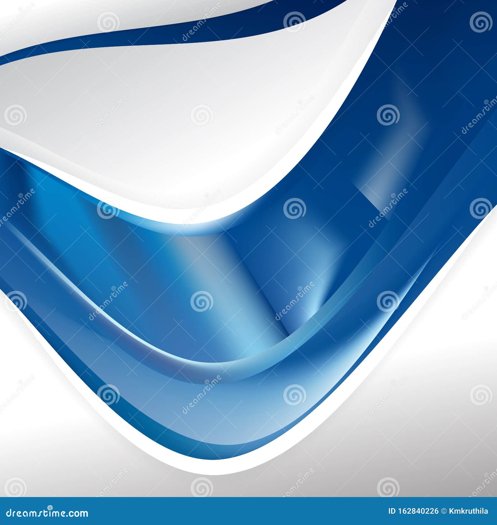 Abstract Dark Blue Background Template Vector Illustration Stock Vector ...