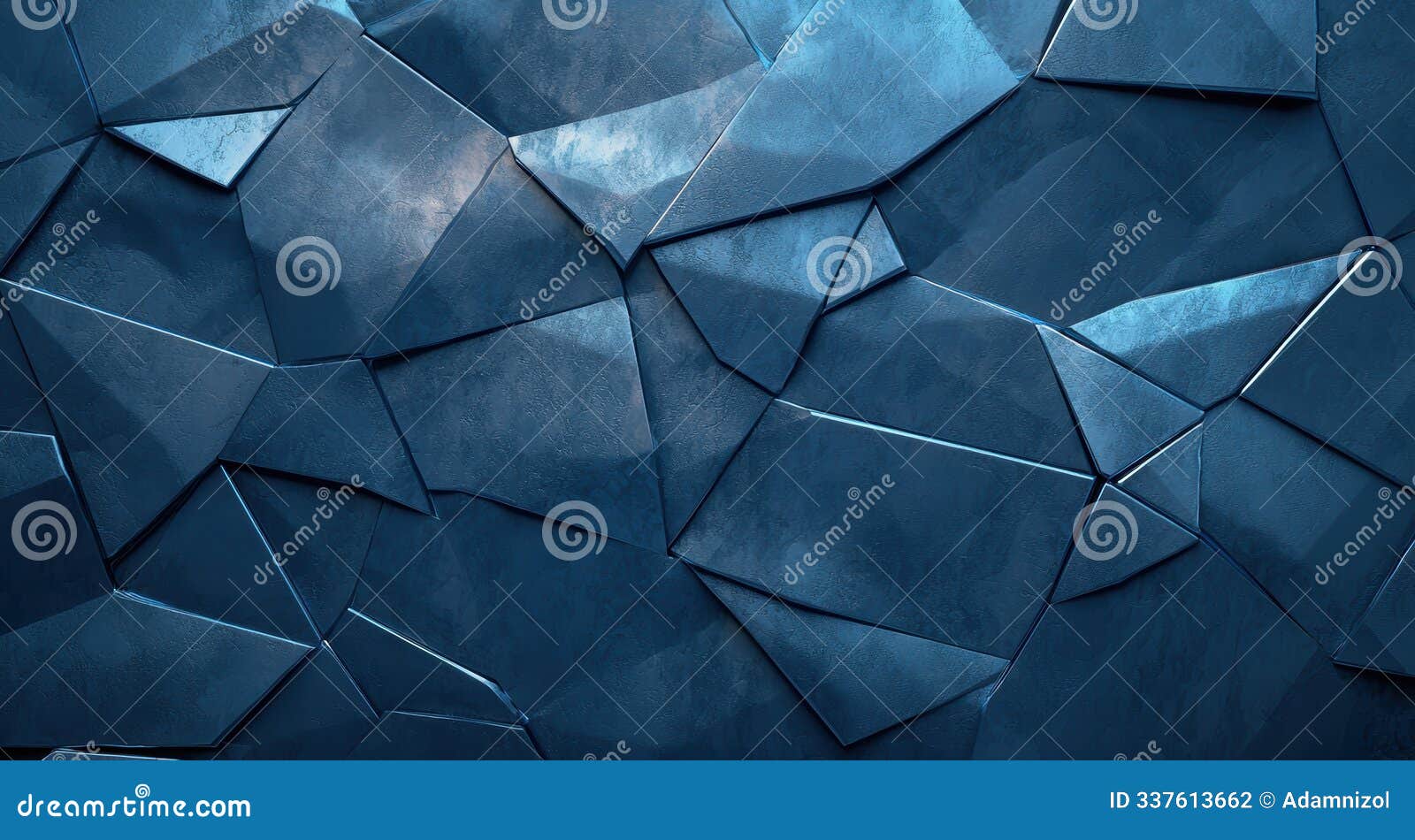 Abstract Dark Blue Geometric Pattern Background Stock Illustration ...