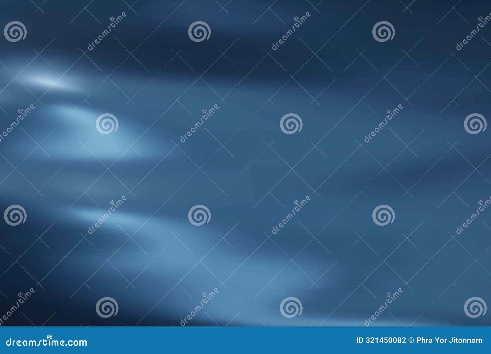 Abstract Dark Blue Gradient Background. Minimalistic Subtle Wavy Silk ...