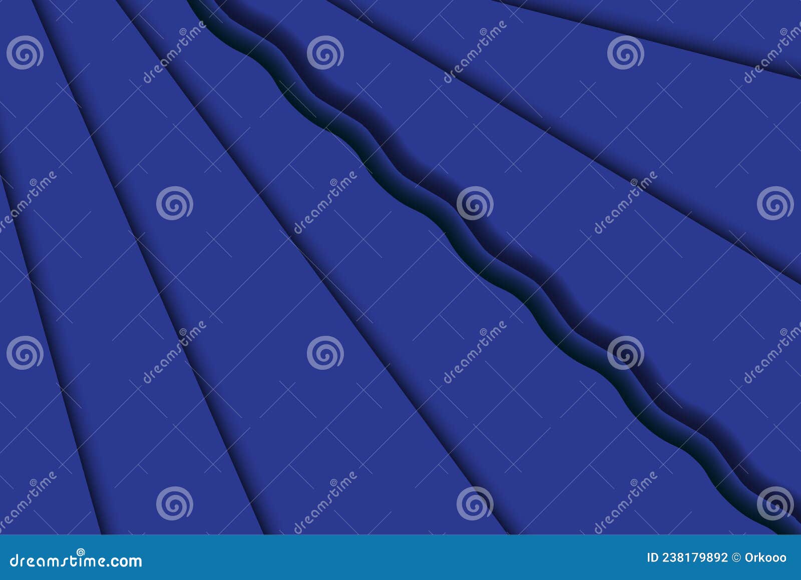Abstract Dark Blue Gradient Design. Diagonal Strips Pattern. Vector ...