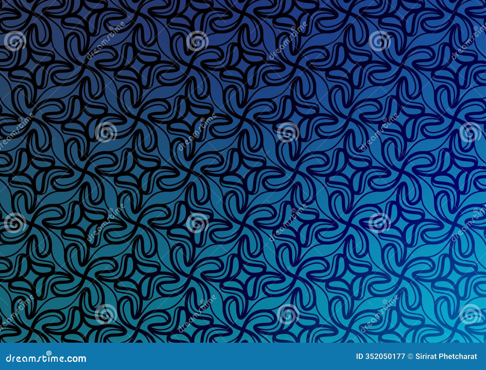 Abstract Dark Blue Gradient Pattern Line Background Stock Illustration ...