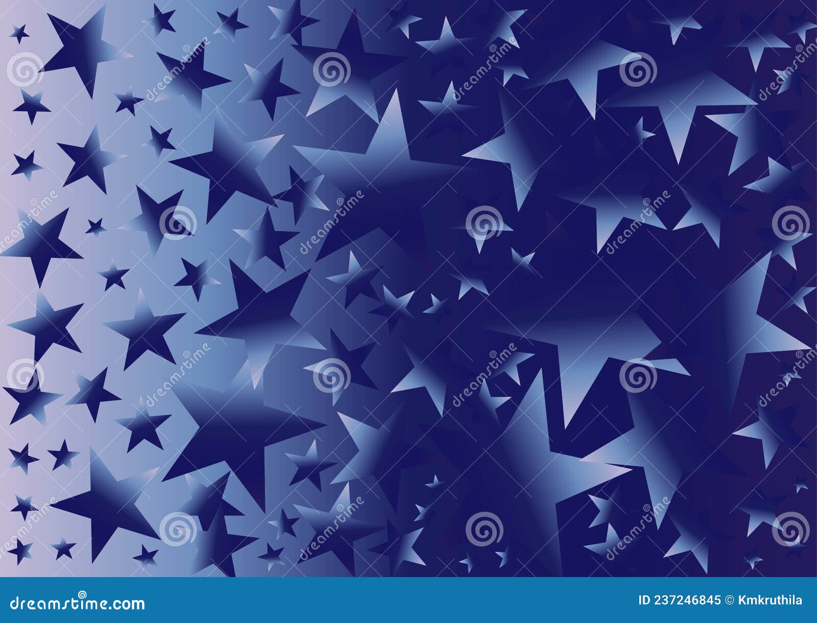 Abstract Dark Blue Gradient Star Background Vector Graphic Beautiful ...