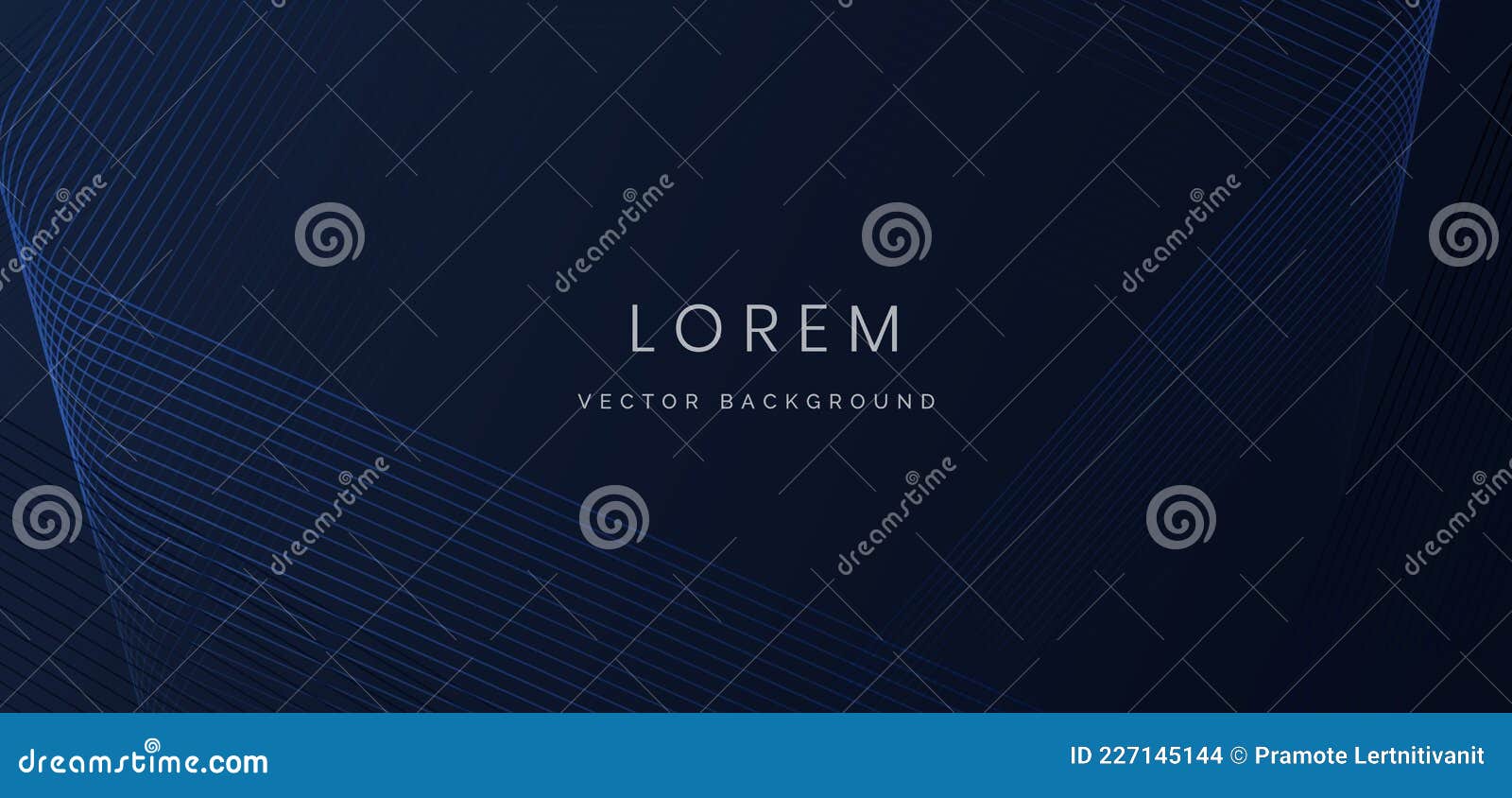 Abstract Dark Blue Lines Background. Technology Desdign Stock Vector ...