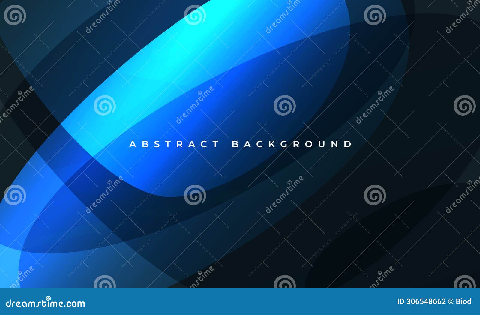 Abstract Dark Blue Minimal Background with Dynamic Wave Shapes Stock ...