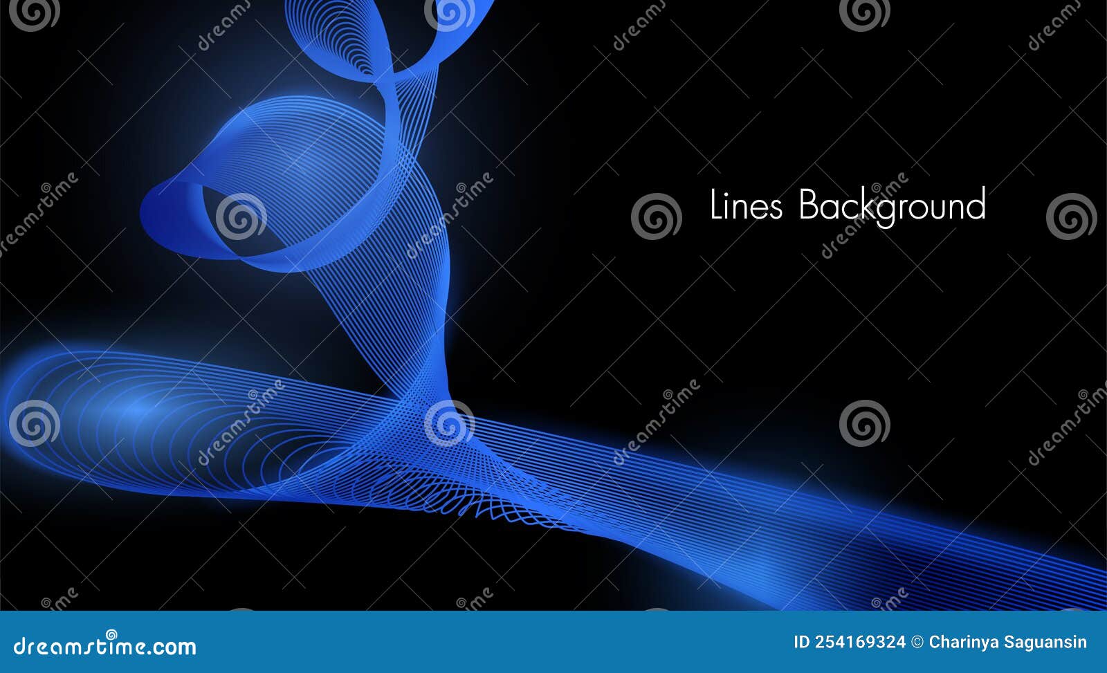 Abstract Background line stock vector. Illustration of glowing - 254169324