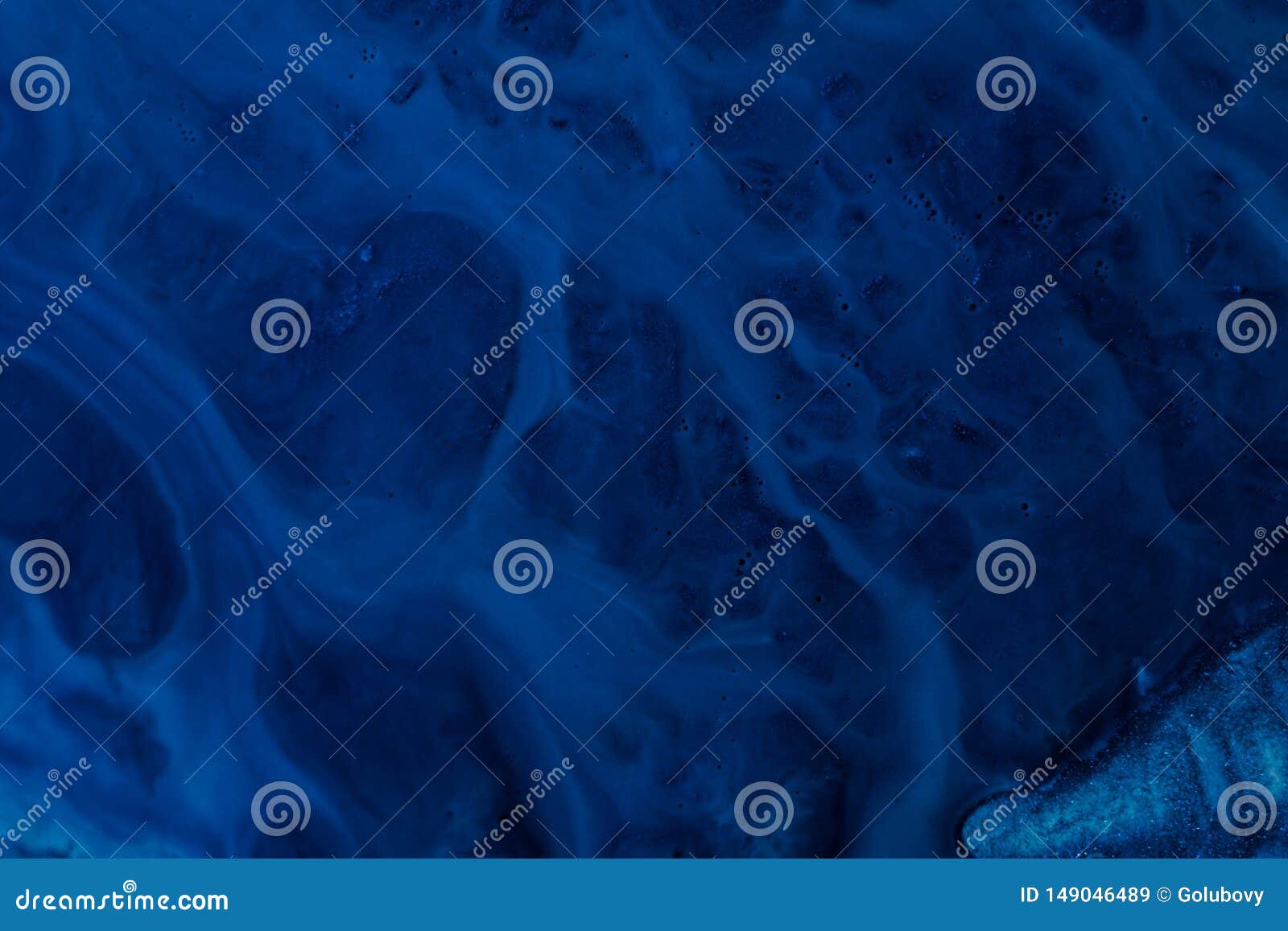 Abstract Dark Blue Paints Background Liquid Fluid Stock Image - Image ...