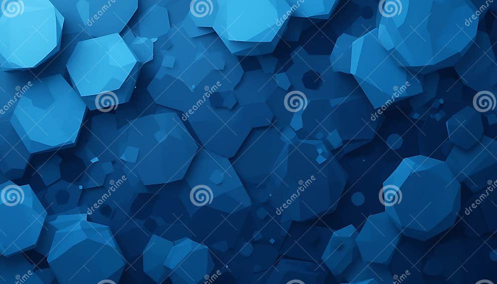 Abstract Dark Blue Polygon Background Pattern for Modern Designs and ...