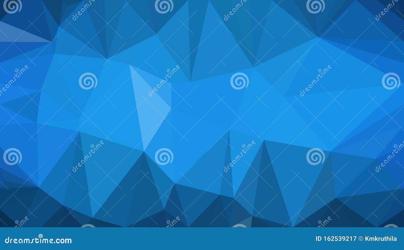 Abstract Dark Blue Polygon Background Template Stock Vector ...