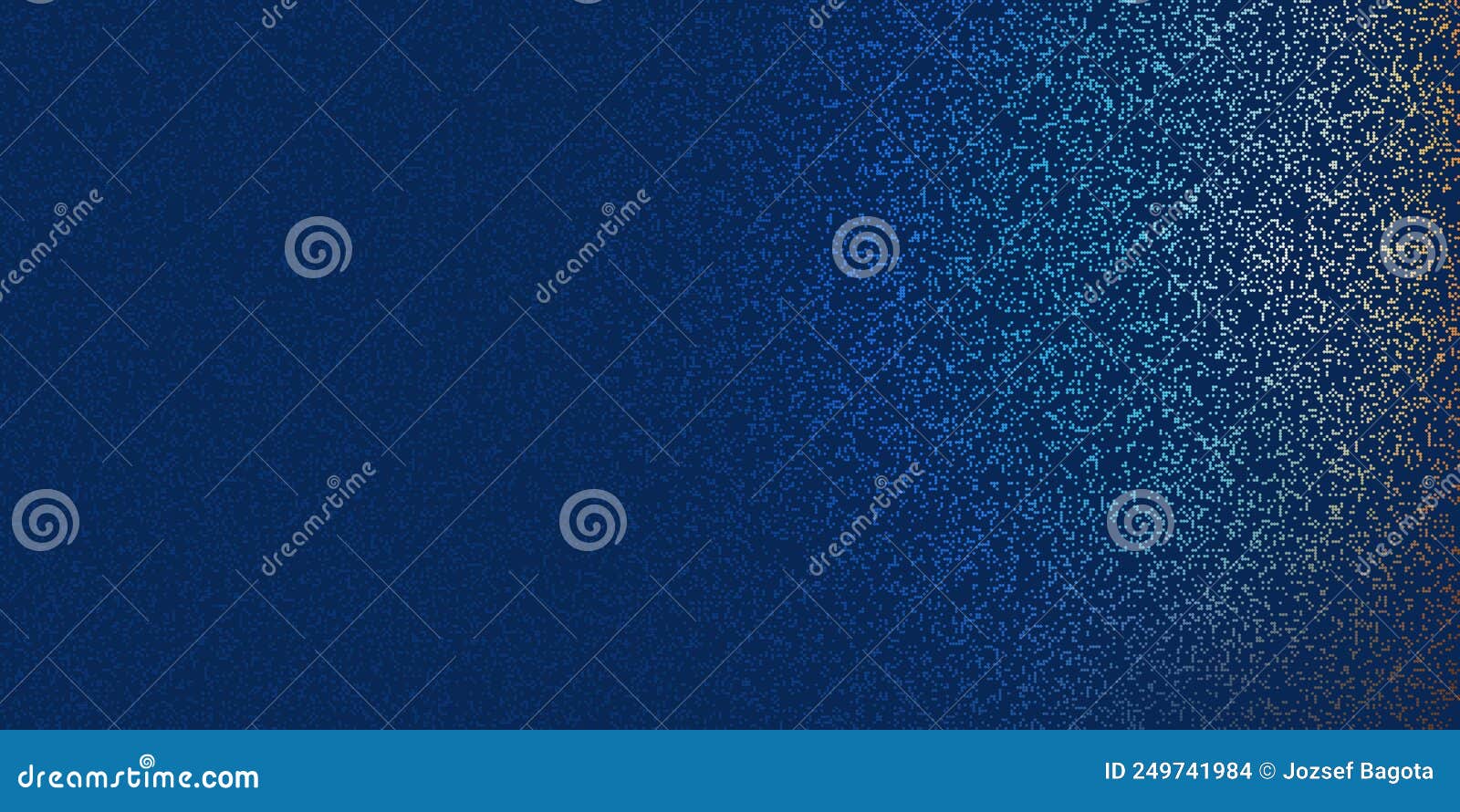 Abstract Dark Blue Random Placed Colored Spots - Gradient Shade ...