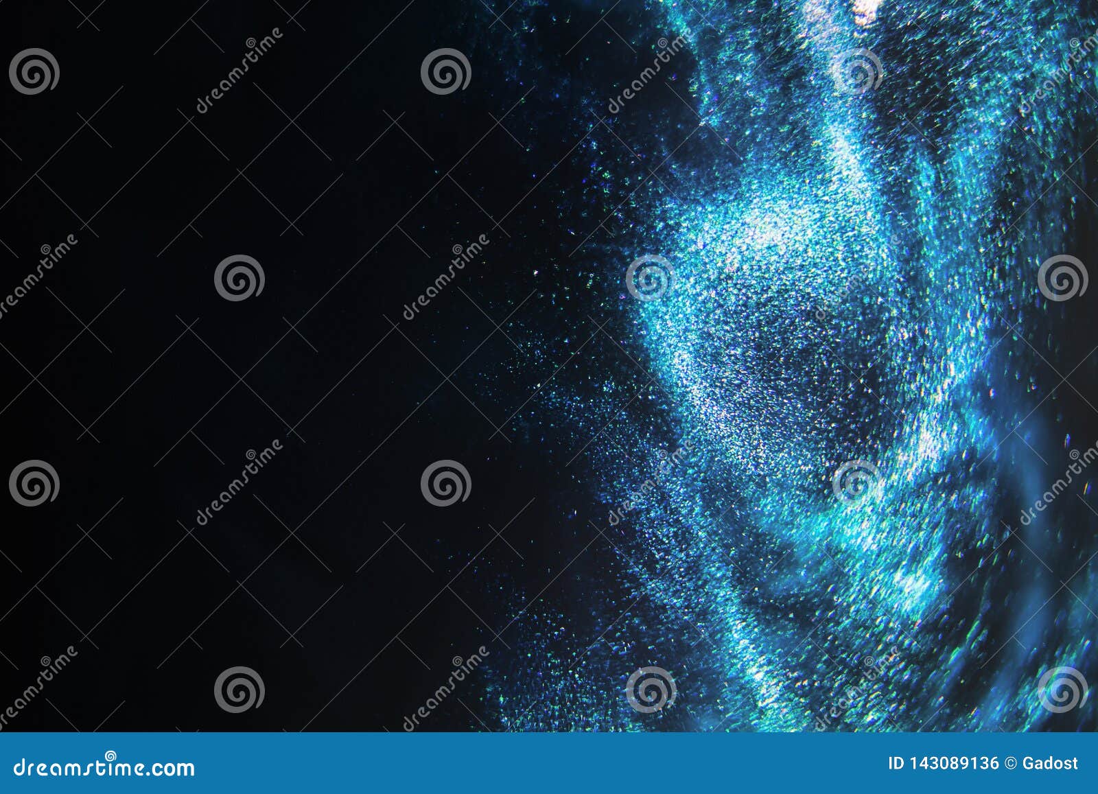 Abstract Dark Blue Shimmering Background Stock Photo - Image of blurred ...