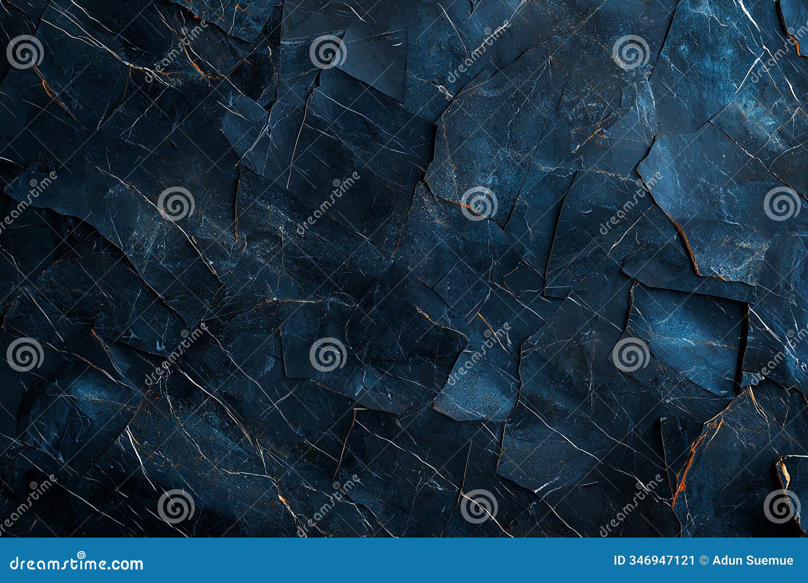 Abstract Dark Blue Stone Texture with Intricate Patterns and Layers ...