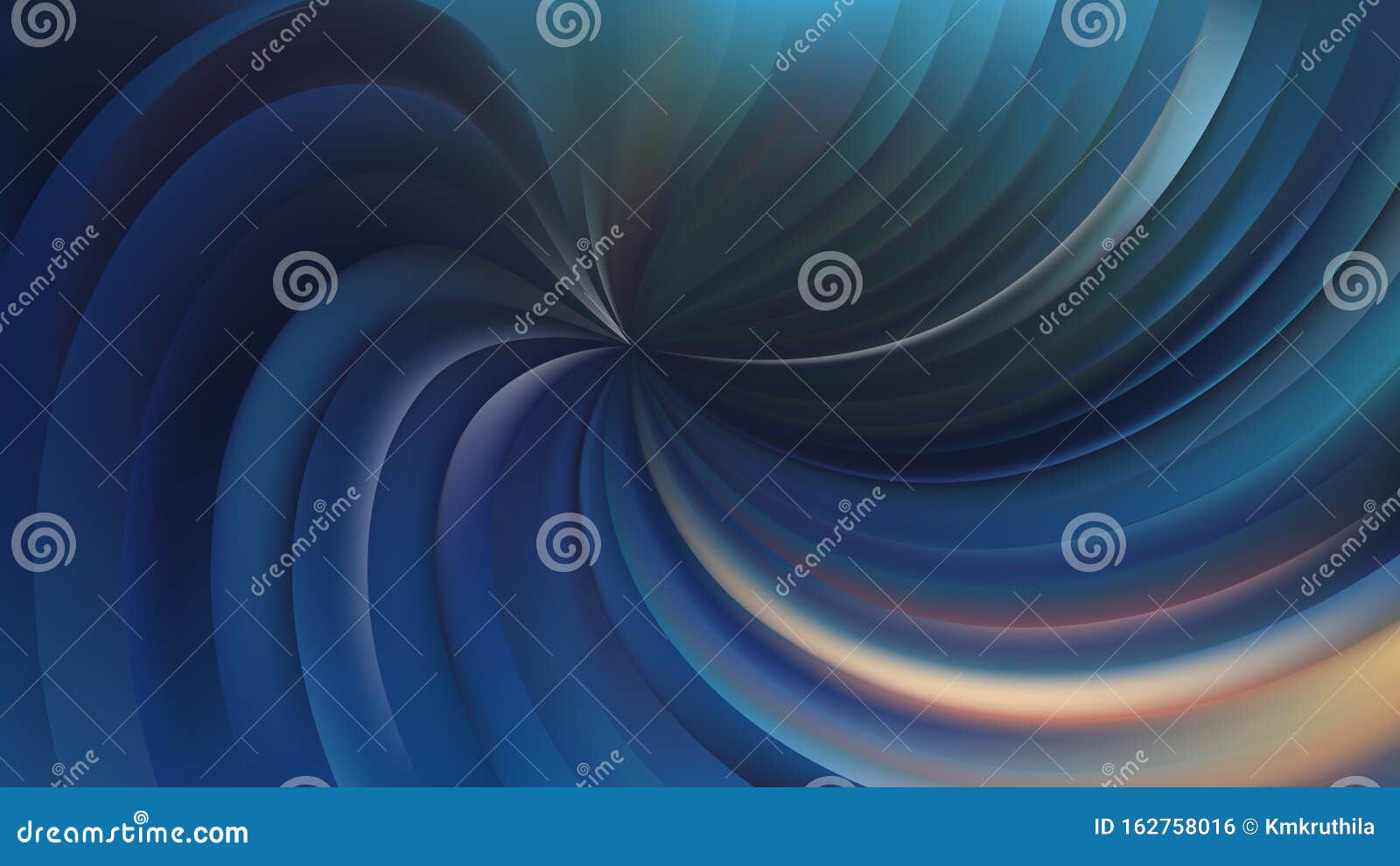 Abstract Dark Blue Swirl Background Vector Image Stock Vector ...