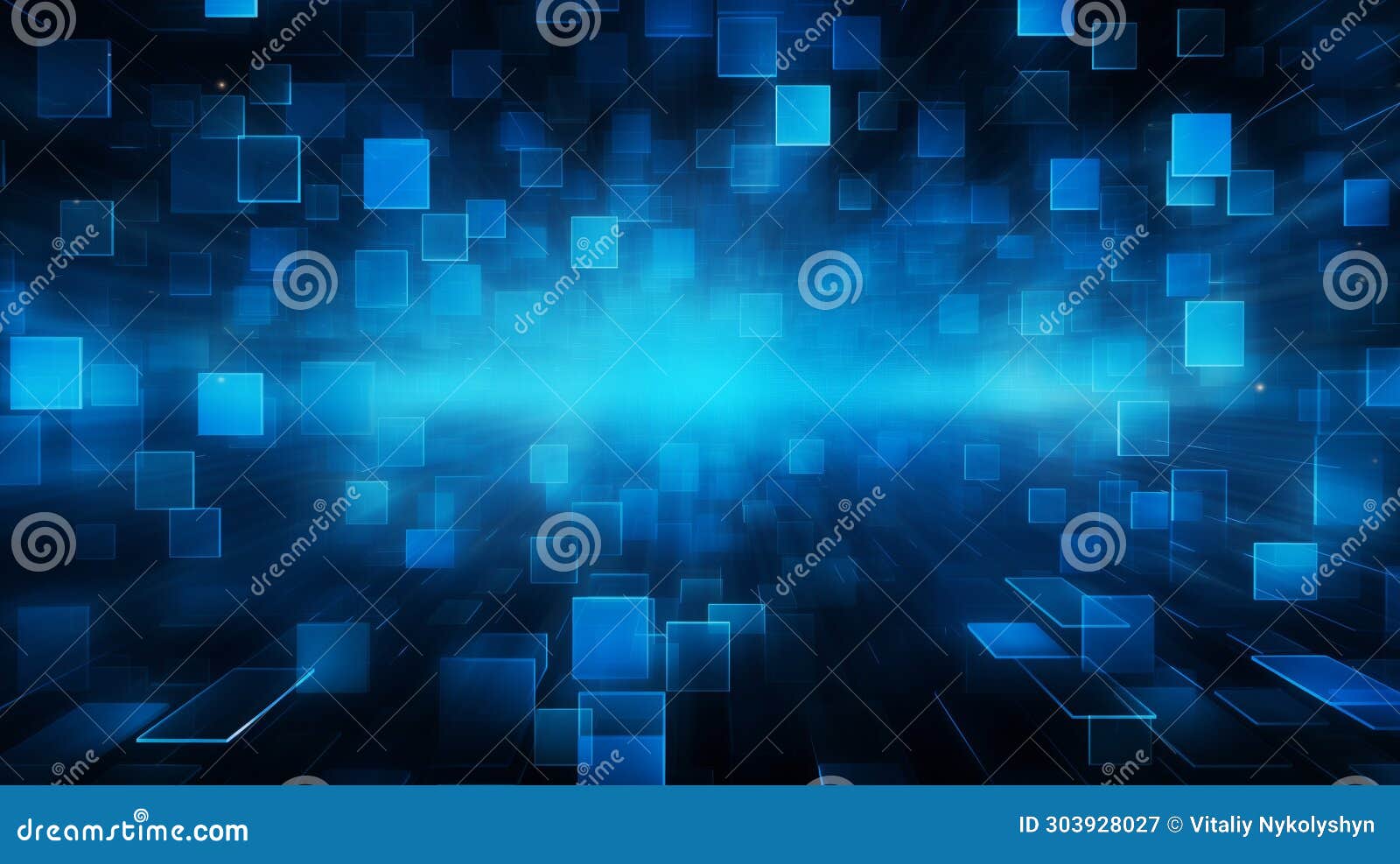 Technologic Background With Representation Of Binary Code Animation Binary Digits 1 And 0 In