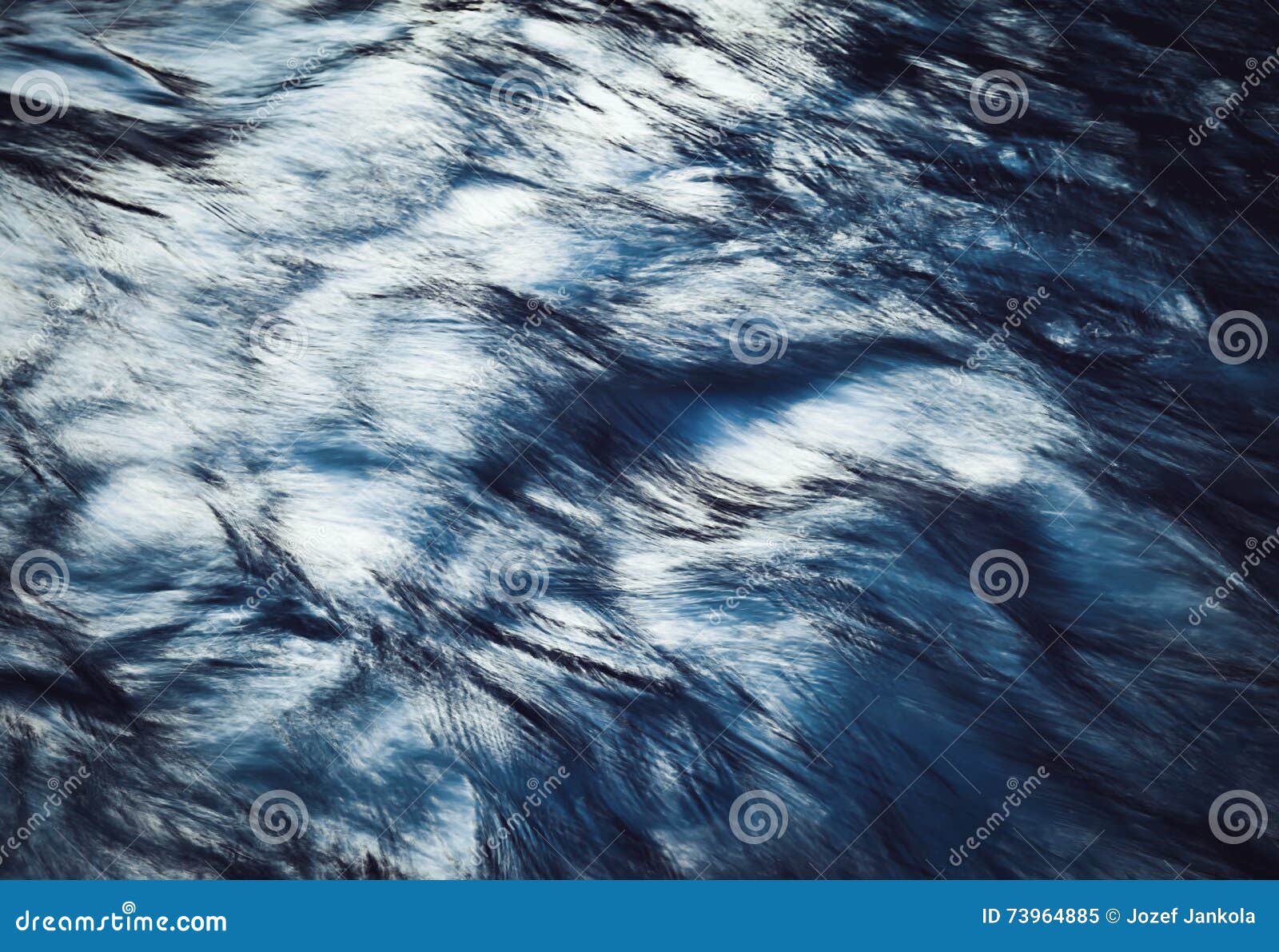 Abstract Dark Blue Water Levels of the River Stock Image - Image of ...