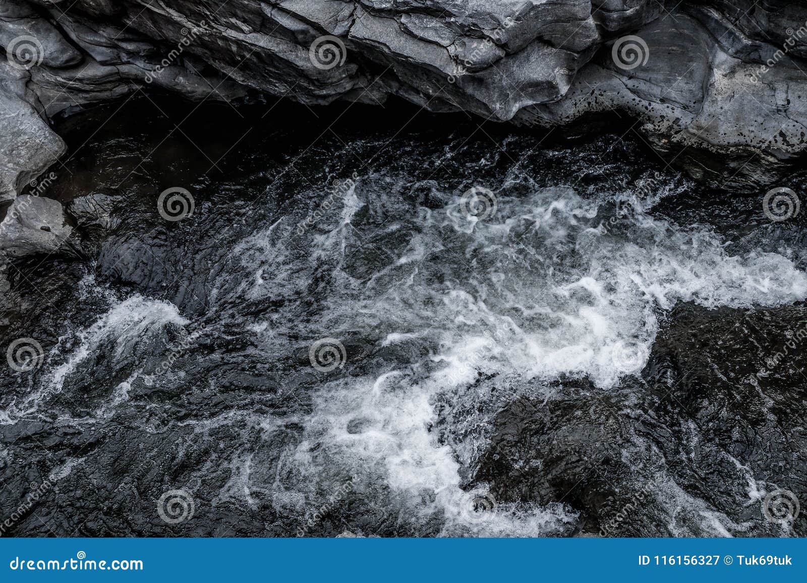 Abstract Dark Blue Waterfall Wave Water Background Texture Stock Image ...