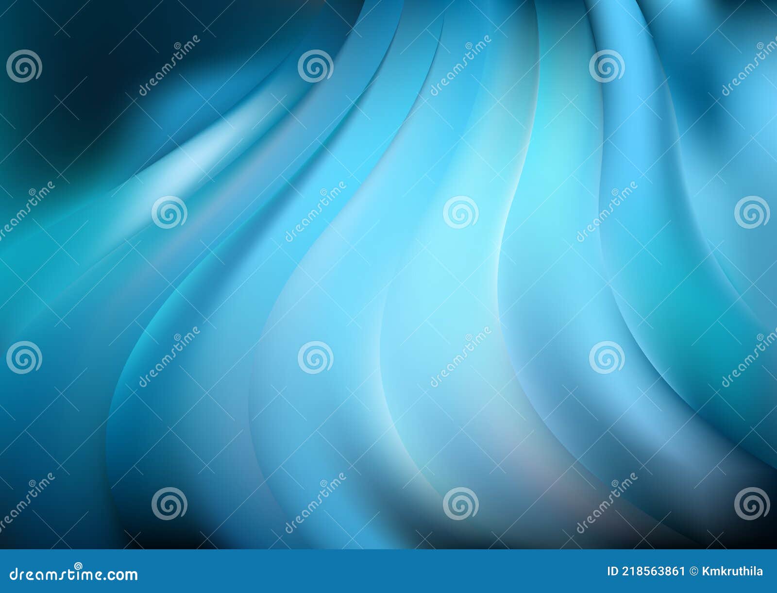 Abstract Dark Blue Wave Background Vector Illustration Stock Vector ...