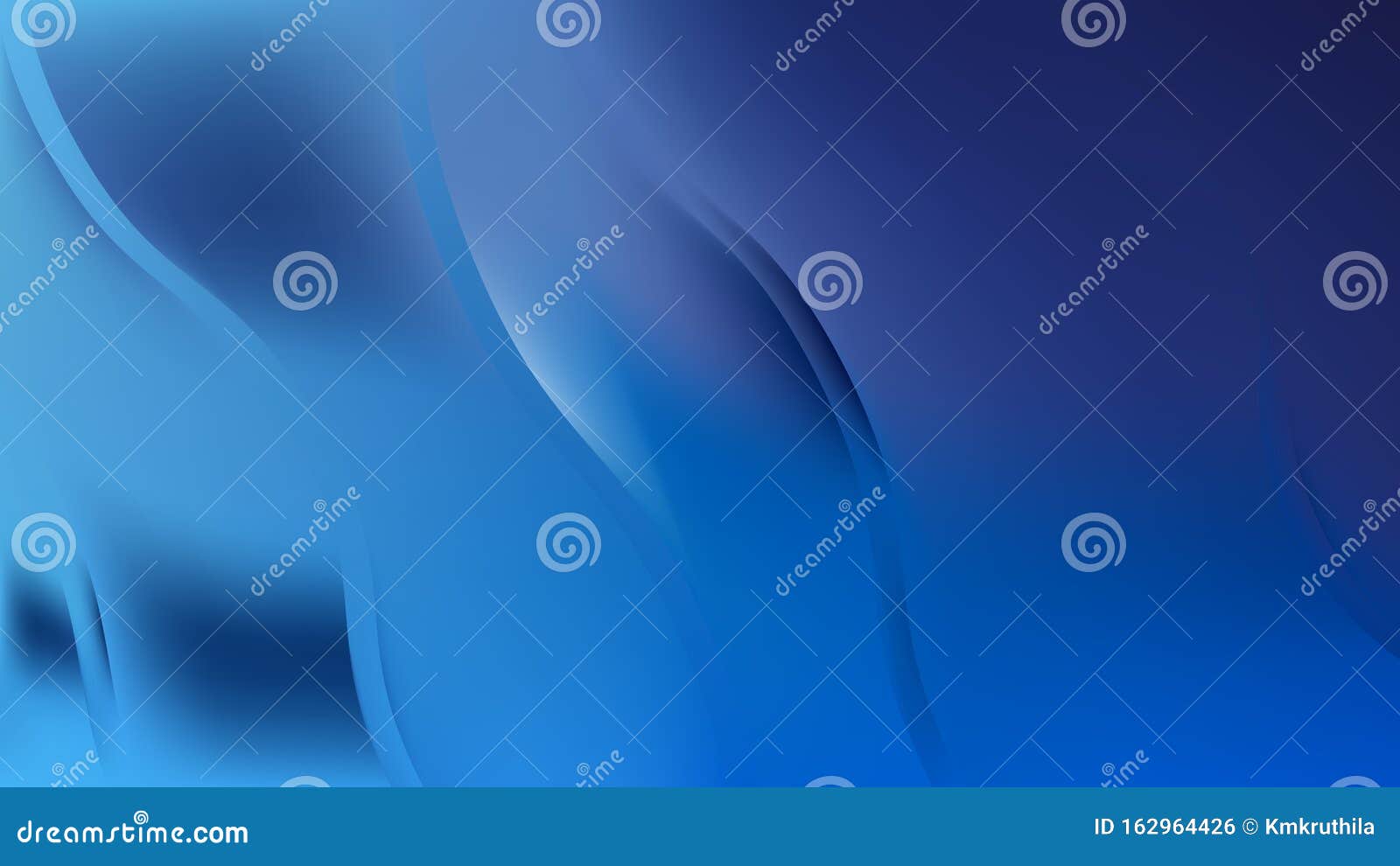 Abstract Dark Blue Wavy Background Stock Vector - Illustration of ...