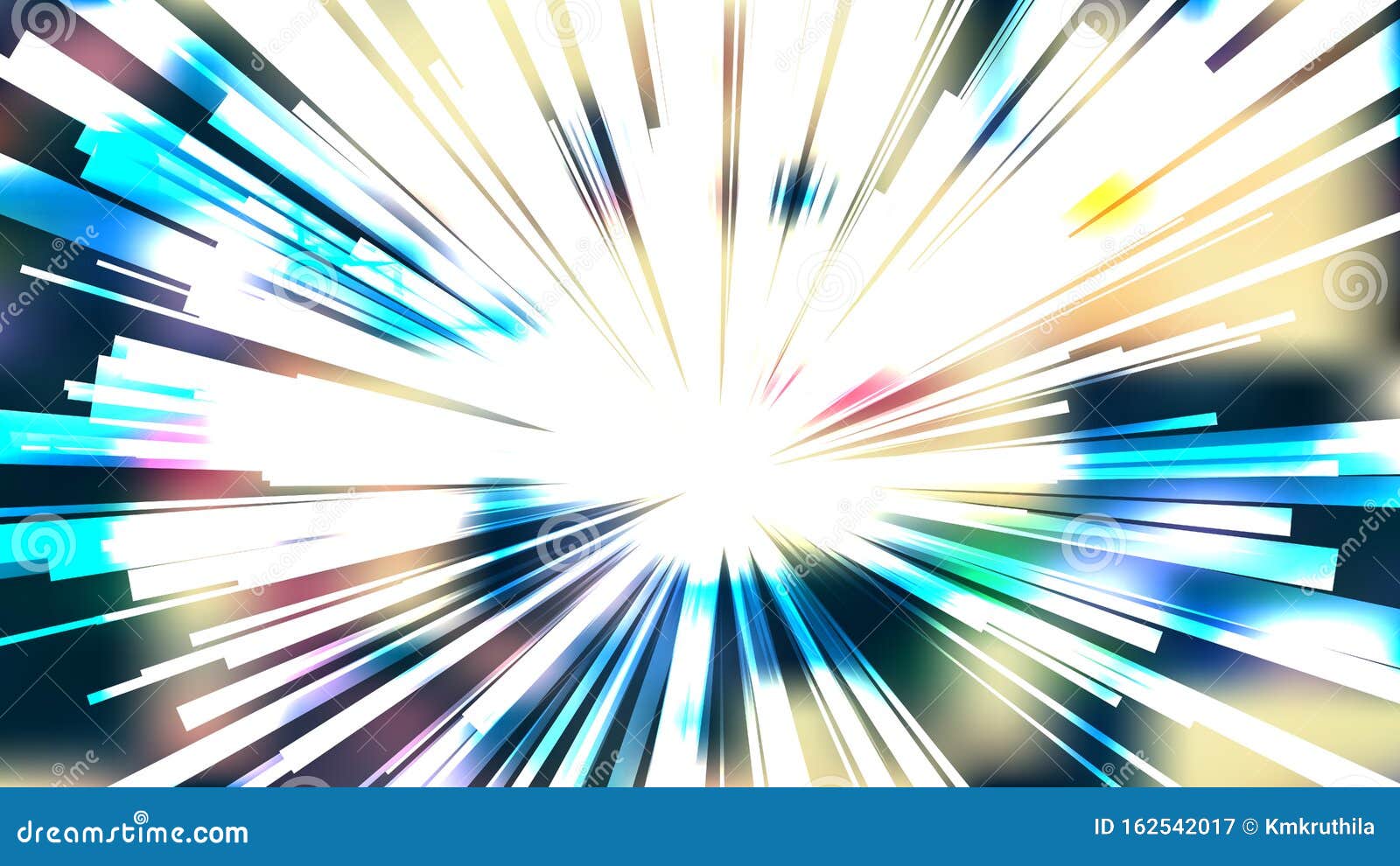 Abstract Dark Color Radial Sunburst Background Stock Vector ...