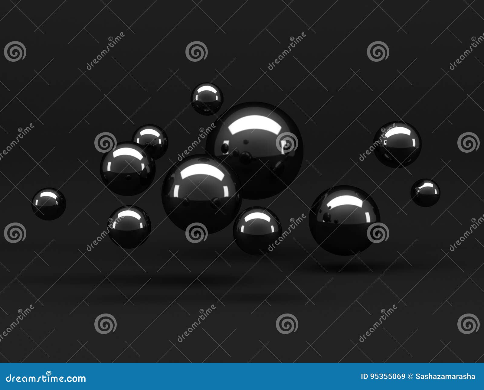 Abstract Dark Design Sphere Shape Background Stock Image - Image of ...