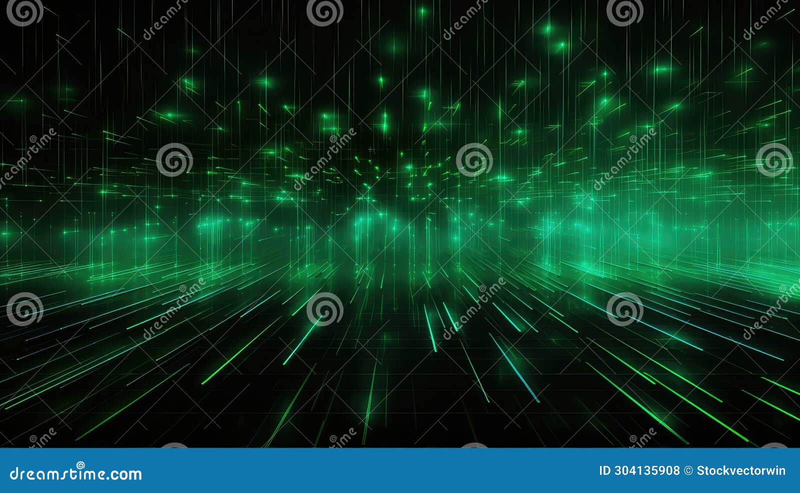 Abstract Dark Digital Background Stock Illustration - Illustration of ...