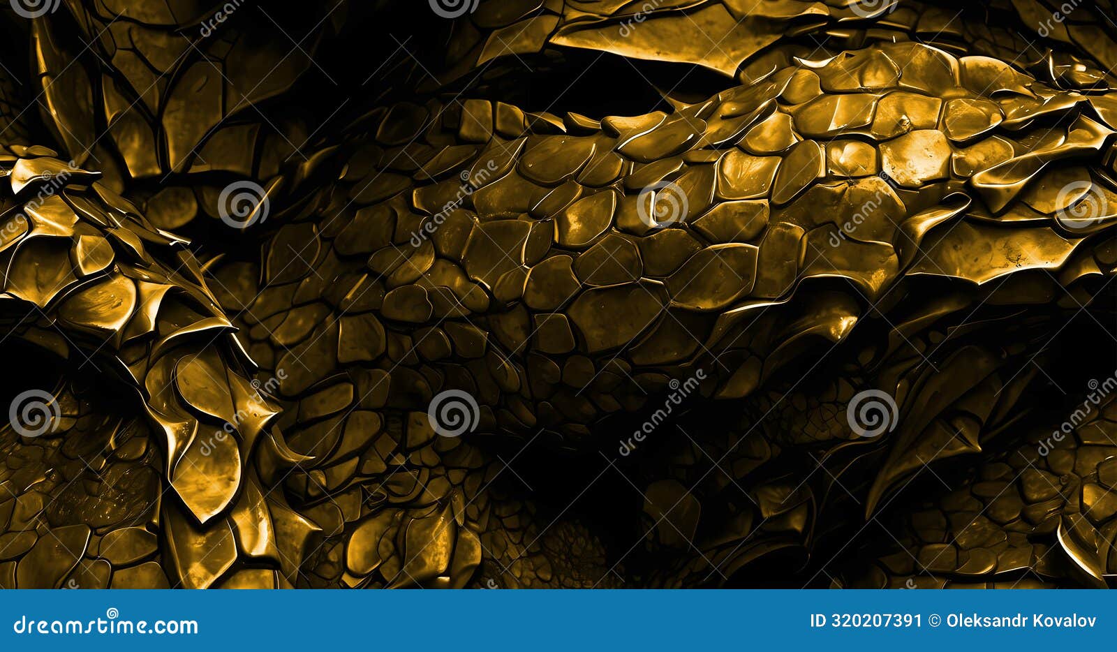 Abstract Dark Dragon Skin Close Up Texture Royalty-Free Stock Photo ...