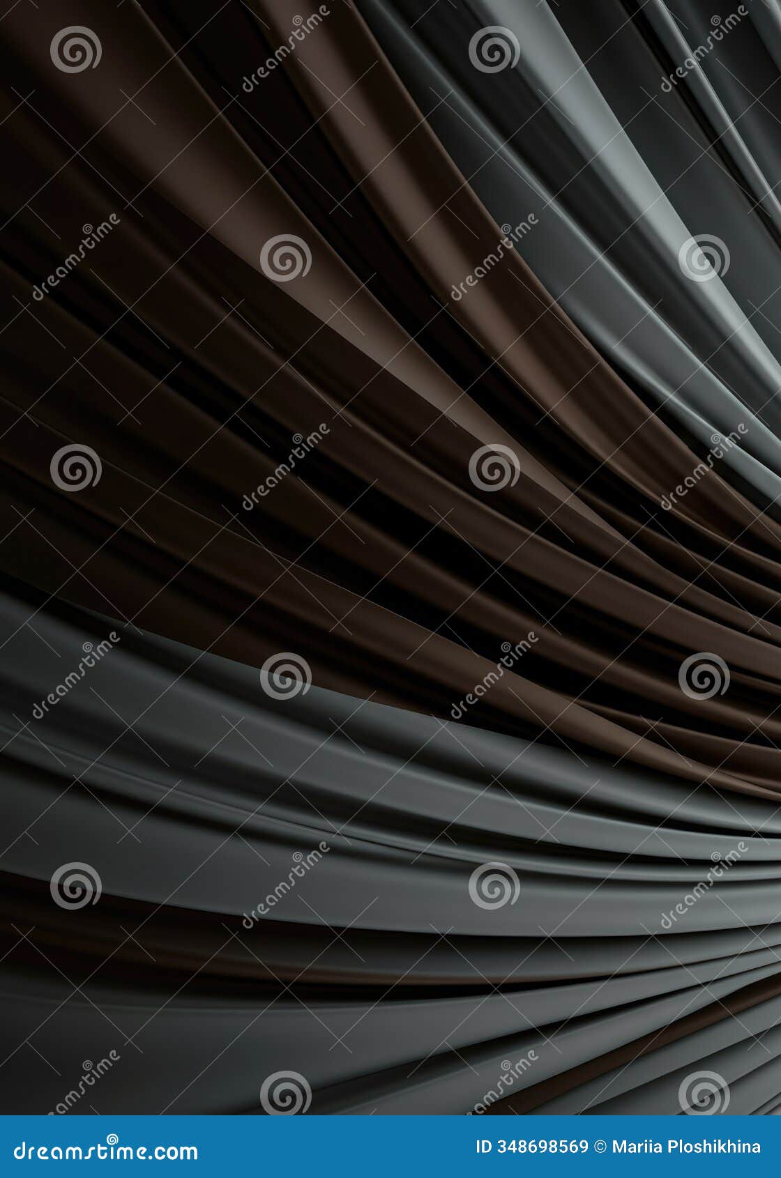 Abstract Dark Draped Fabric Texture Background Stock Illustration ...
