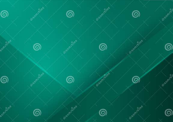 Abstract Dark Green Background With Light Effects Stock Vector