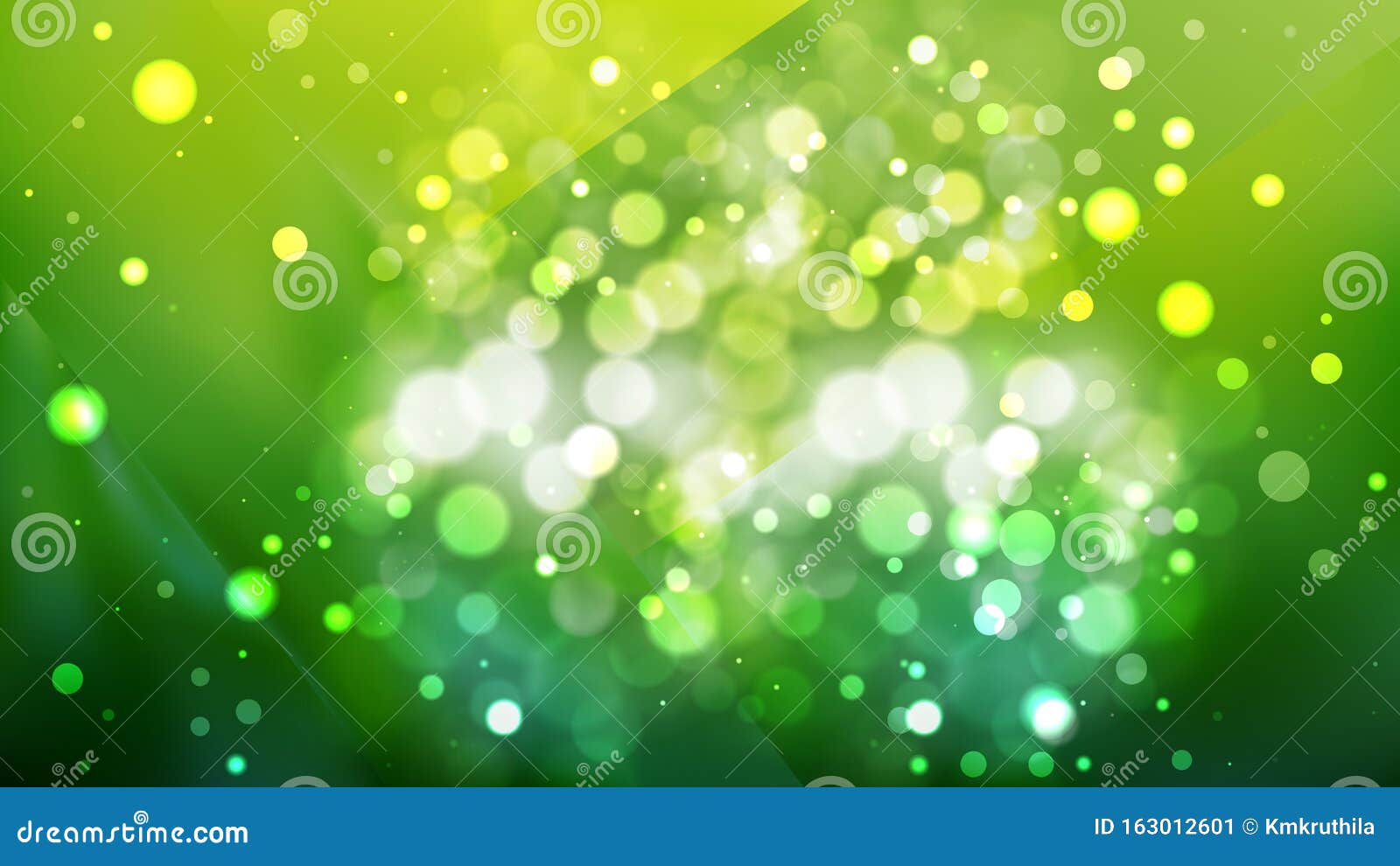 Abstract Dark Green Lights Background Image Stock Vector - Illustration ...