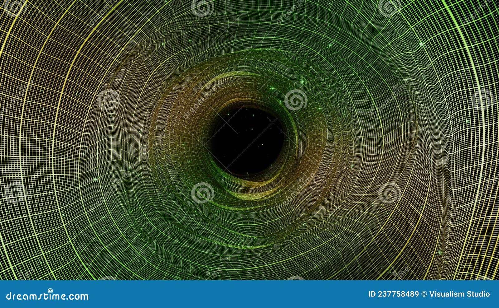 Abstract Dark Green and Yellow Space Grid Futuristic Dynamic Square ...